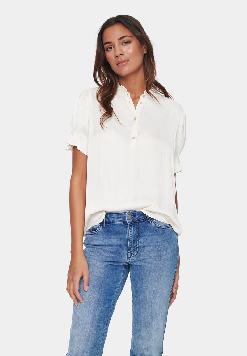 Saint Tropez VEENI - Bluse - ice/offwhite - Zalando.ch