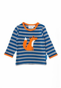 Toby Tiger MIT FUCHS APPLIKATION - Langarmshirt - blau - Zalando.de