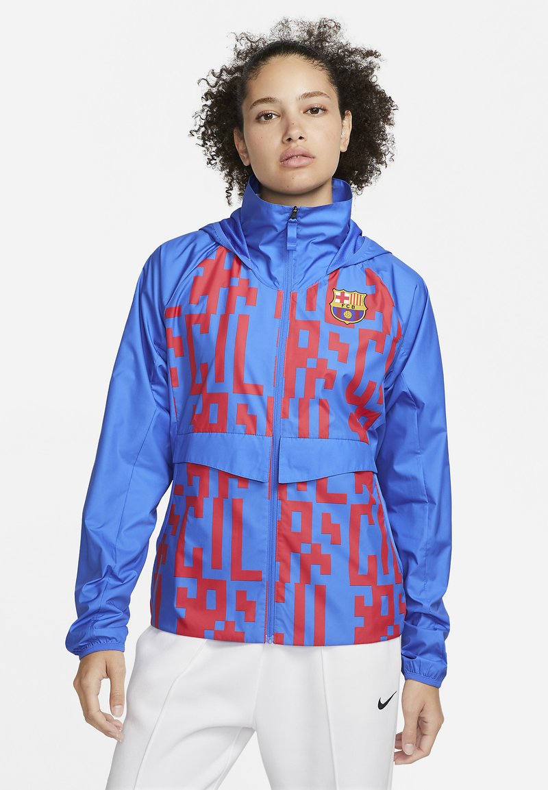 Nike Performance FCB WNK DF AWF JKT GX - Training jacket - signal blue ...