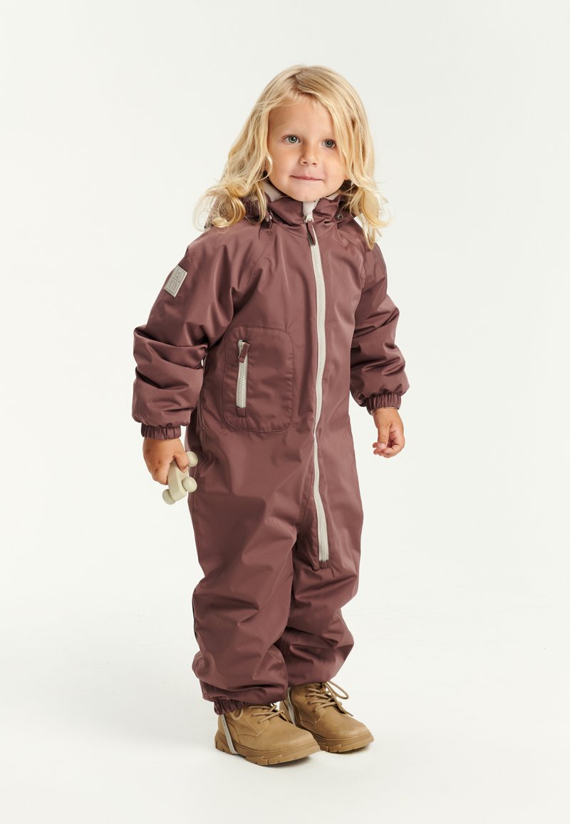Leokid MID- SEASON ONE COLOR - Schneeanzug - fig tree/braun - Zalando.de