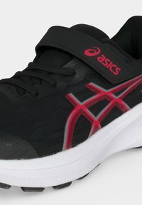 ASICS GT 1000 14 UNISEX - Zapatillas running asfalto - black/speed red ...