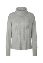 TOM TAILOR Strickpullover - concrete grey melange/hellgrau - Zalando.de