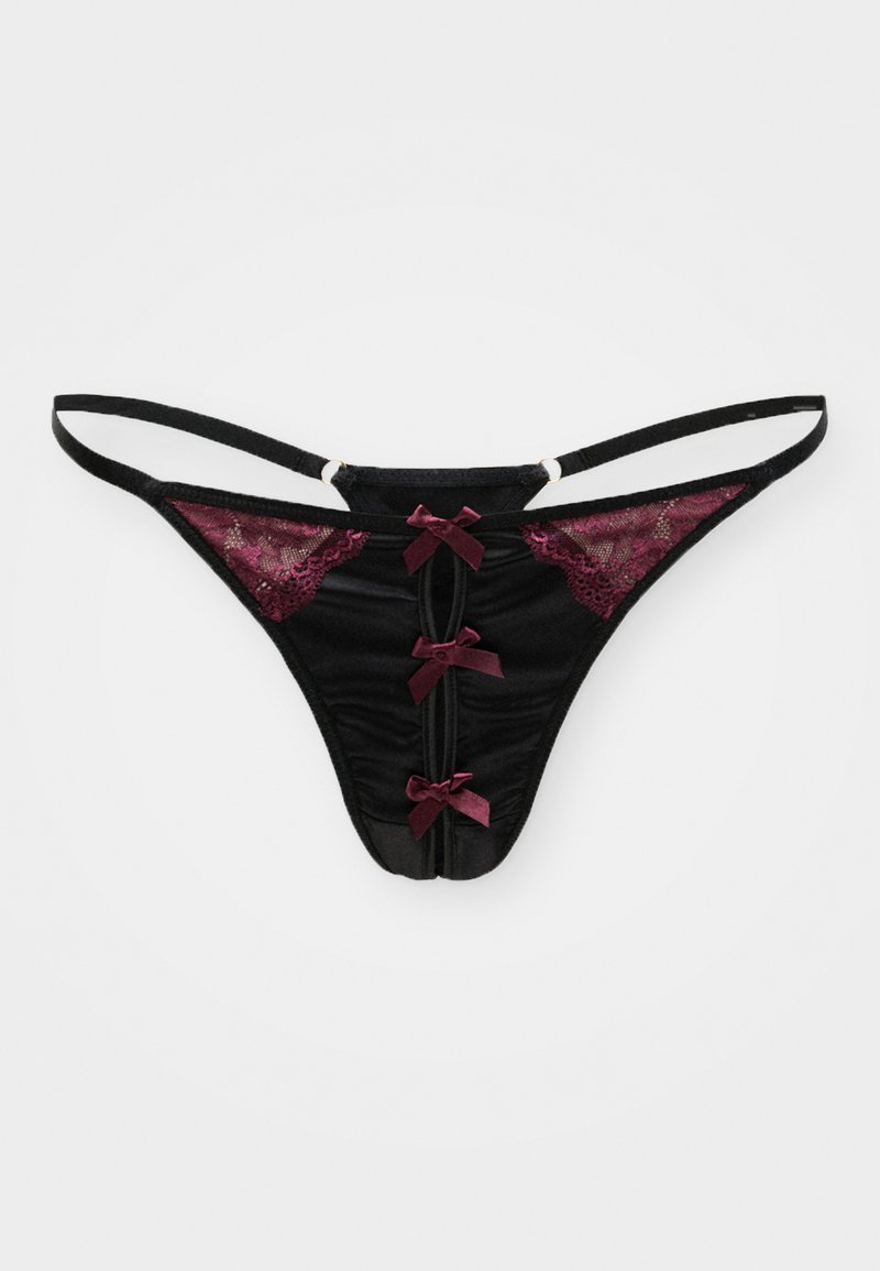 Hunkemöller AMBRA STRING - String - black/noir - ZALANDO