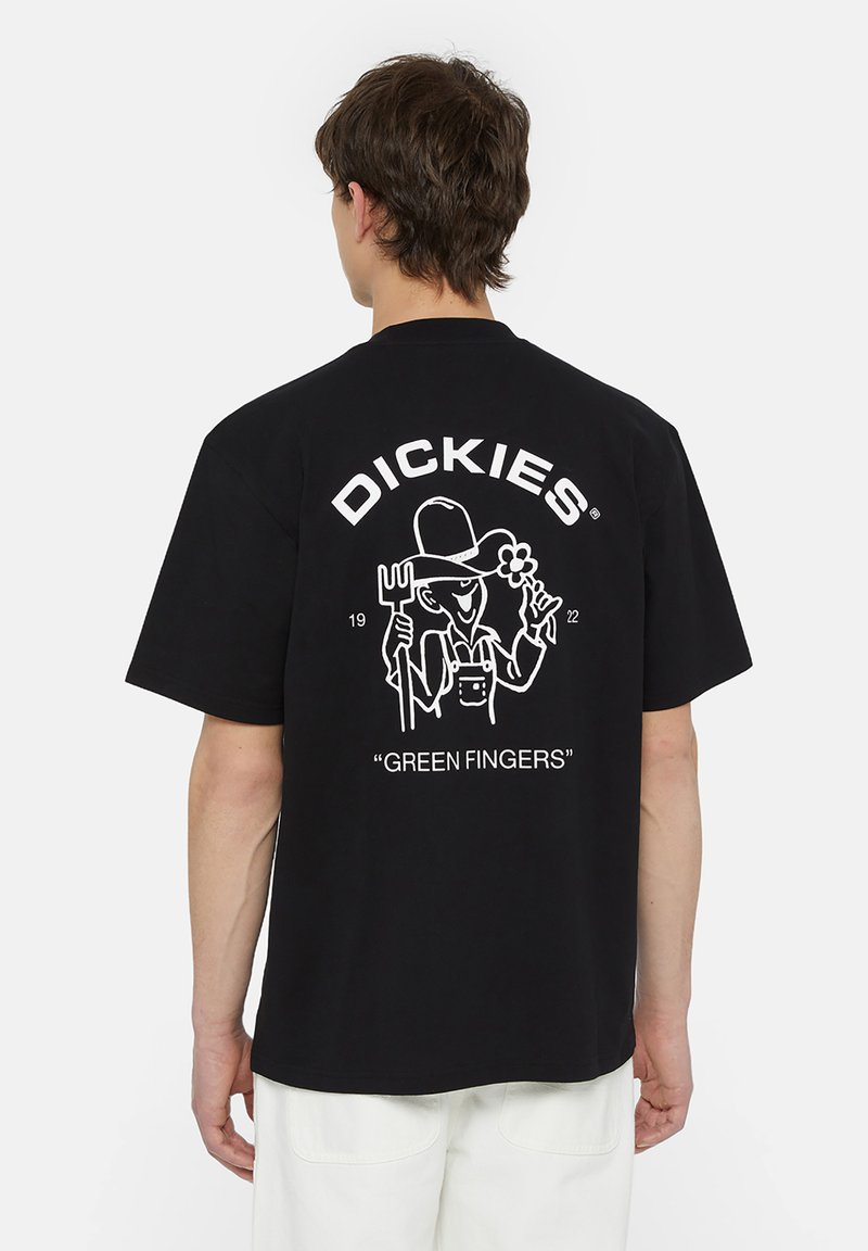 Dickies WAKEFIELD - Print T-shirt - black - Zalando.co.uk