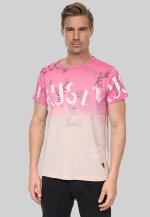 Rusty Neal MIT FRONT LOGO - T-Shirt print - weiß - Zalando.de