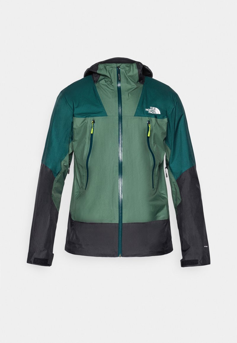 The North Face SIGNAL - Hardshell jacket - duck green/deep nori/black ...