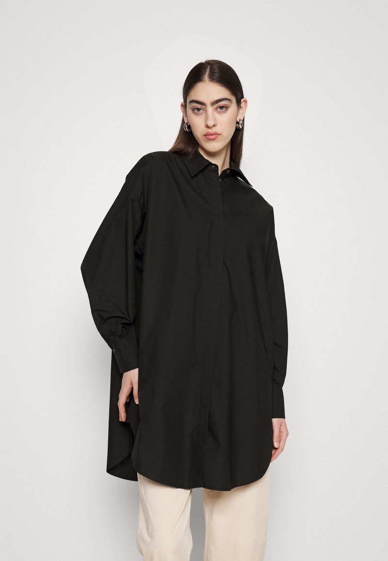 DRYKORN MIDINIA - Hemdbluse - black/schwarz - Zalando.ch