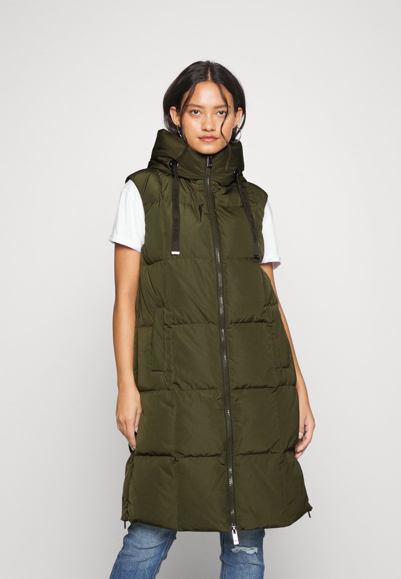 Mos Mosh SQUARE WAISTCOAT - Vest - forest night/mørkegrønn - Zalando.no