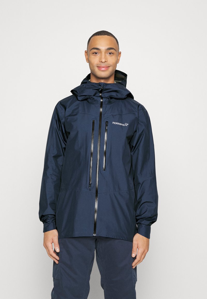 Norrøna FALKETIND GORE TEX PACLITE JACKET - Hardshelljacke - dark blue/dunkelblau - Zalando.at