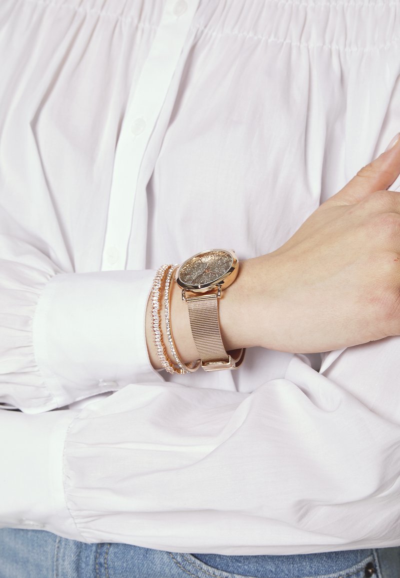 Anna Field SET - Watch - rose gold-coloured - Zalando