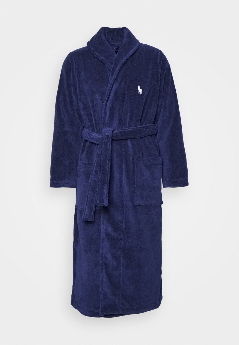 Polo Ralph Lauren KIMONO ROBE - Dressing gown - cruise navy/dark blue ...