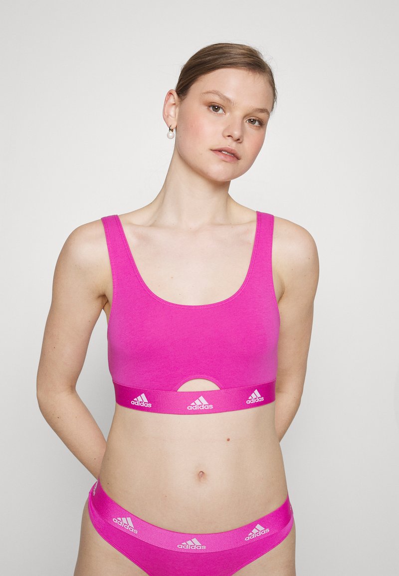 Adidas Sportswear Scoop Bralette Bustino Red Berry Rosso Scuro