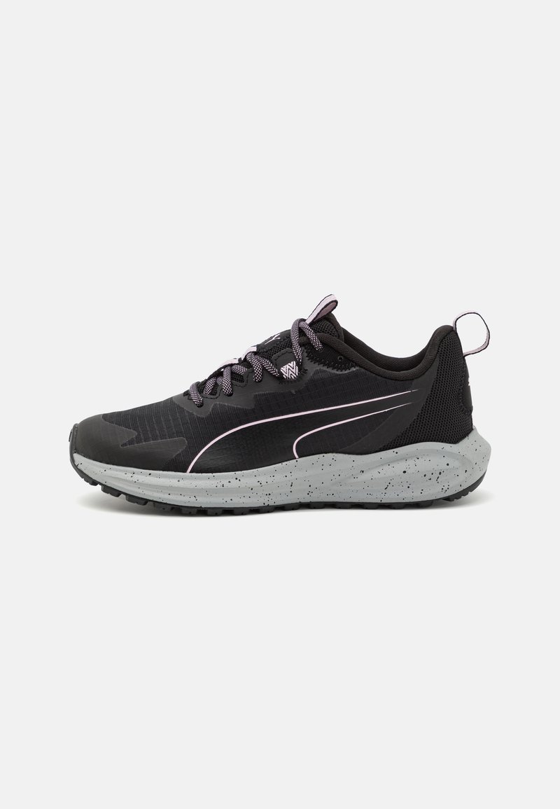Puma TWITCH RUNNER - Laufschuh Trail - black/pearl pink/schwarz ...