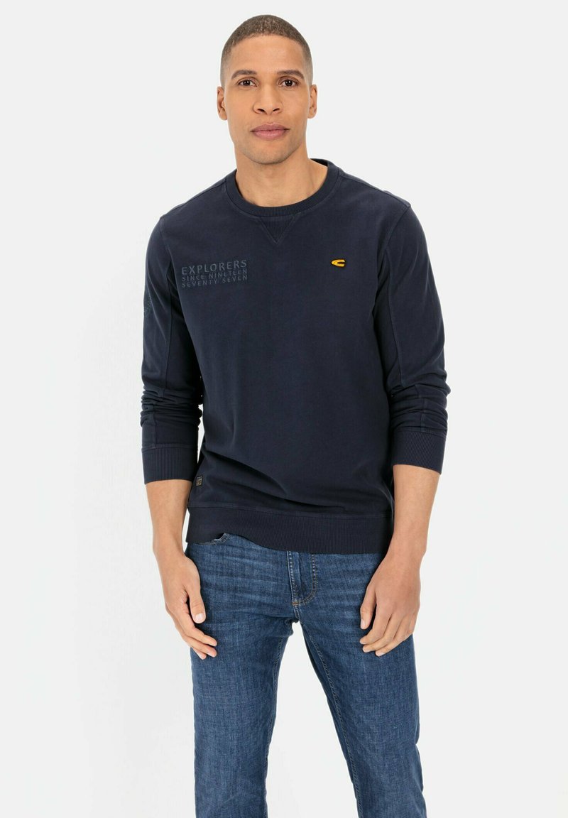 camel active Sweatshirt - night blue/dunkelblau - Zalando