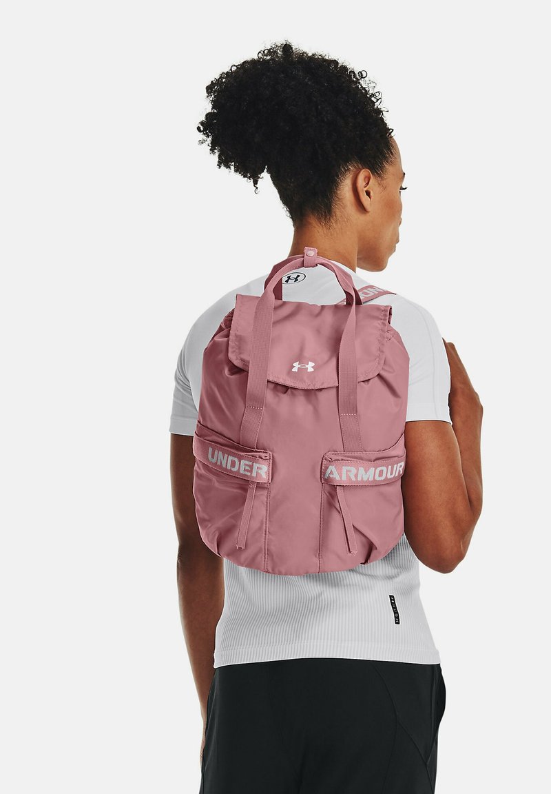 Under Armour FAVORITE BACKPACK - Sporttasche - pink elixir/pink ...