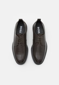 BOSS LARRY - Business-Schnürer - dark grey/dunkelgrau - Zalando.at