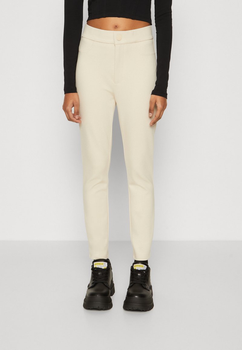 ONLY Petite ONLLAWI - Leggings - Hosen - oatmeal/beige - Zalando.ch