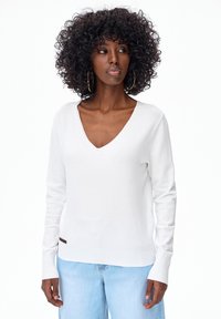 blue shadow Jumper - white - Zalando