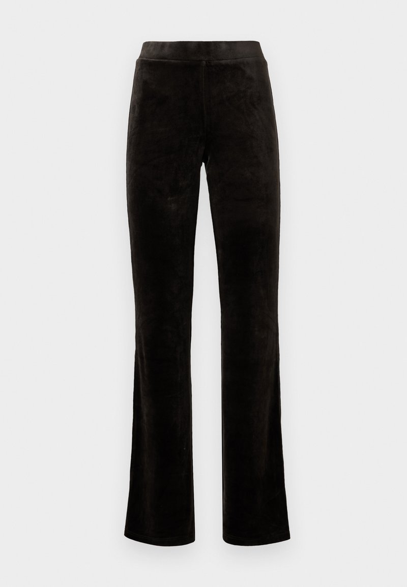 ONLY ONLPAIGE ELSY LIFE PANT - Trousers - mole/dark brown - Zalando.co.uk