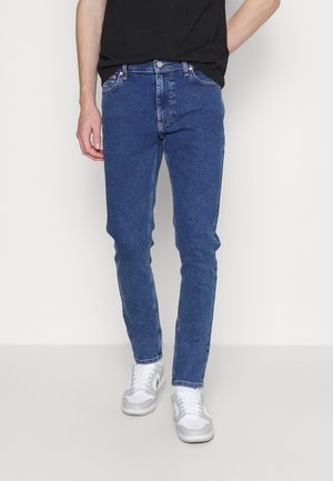 Tommy Jeans SIMON - Jeans Skinny Fit - dark blue denim/dark-blue denim ...