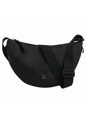 pinqponq KRUMM SMALL MOONBAG - Umhängetasche - pure black/schwarz ...
