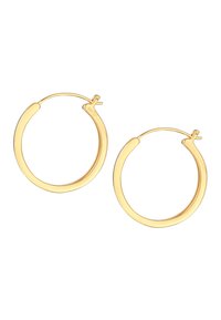 Elli KLASSISCH RUND - Ohrringe - gold/goldfarben - Zalando.at
