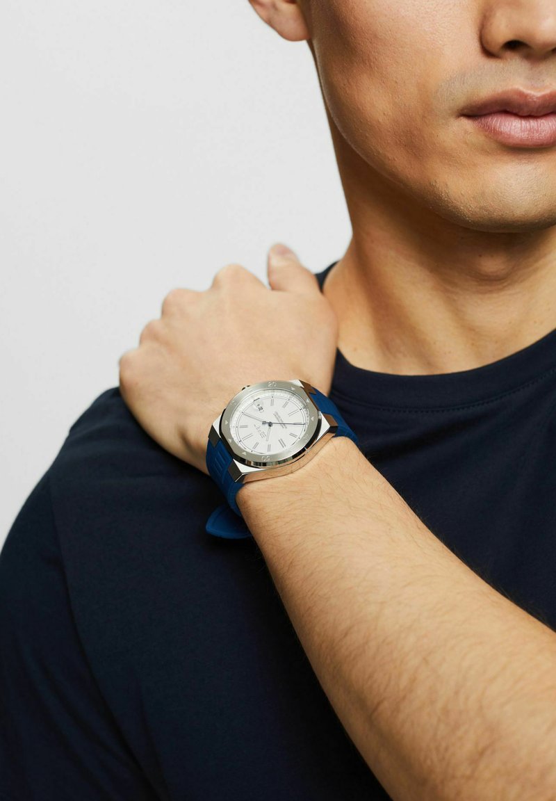 Esprit TIMEWEAR - Watch - navy/mottled dark blue - Zalando.co.uk