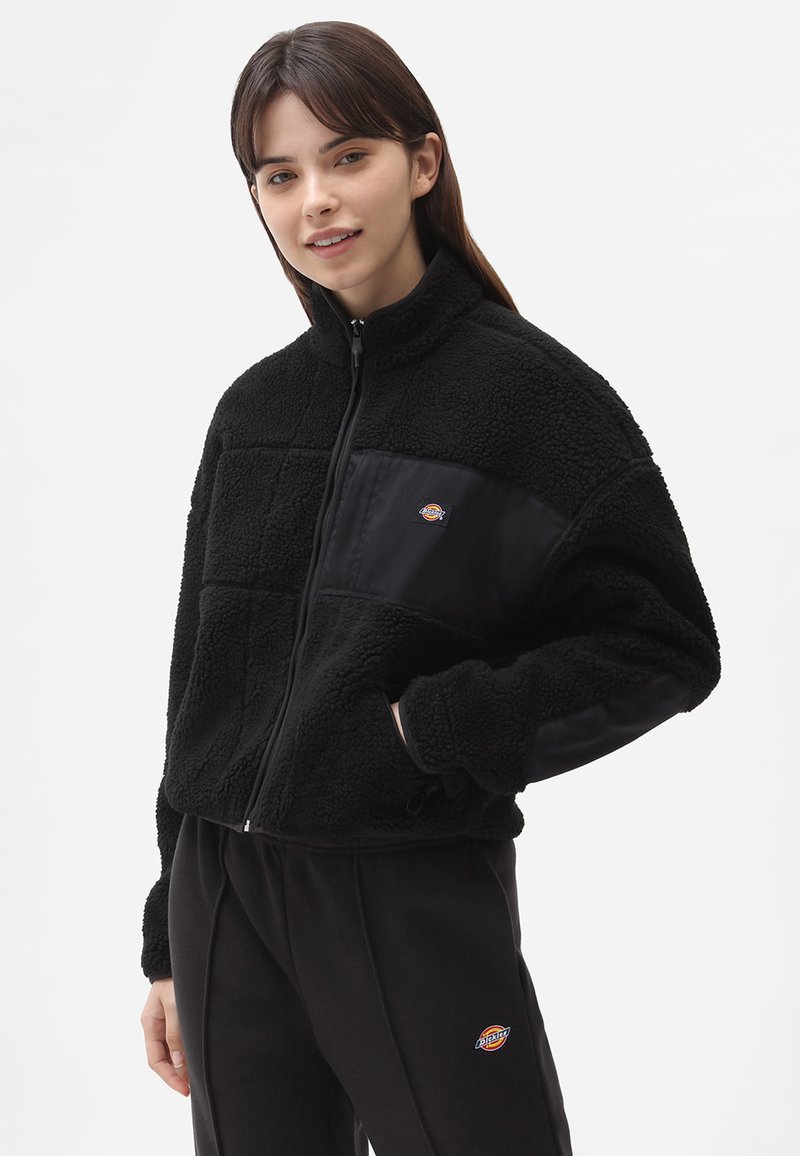 Dickies RED CHUTE FLEECE - Fleecejacke - black/schwarz - Zalando.at