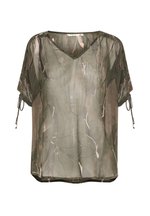 Cream CHERY STRING - Blouse - overland trek forest/khaki - Zalando.ie