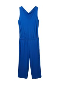 TOM TAILOR OVERALLS - Tuta jumpsuit - shiny royal blue/celeste - Zalando.it