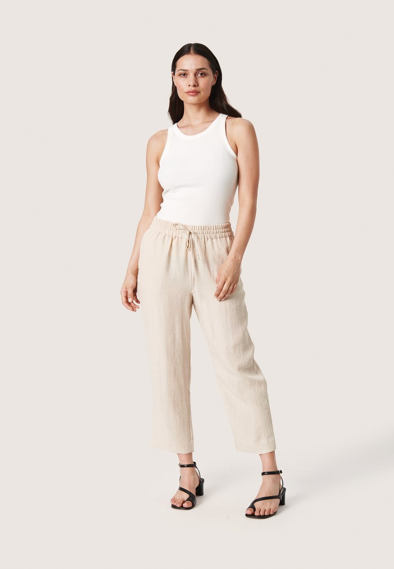 Soaked in Luxury Stoffhose - sandshell/beige - Zalando.at