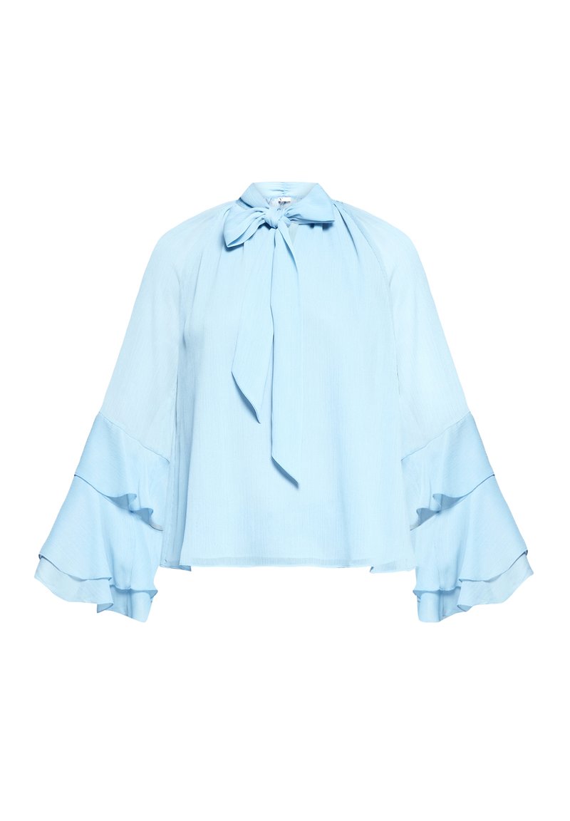 Vera Mont MIT VOLANT - Bluse - soft sky/blau - Zalando.at