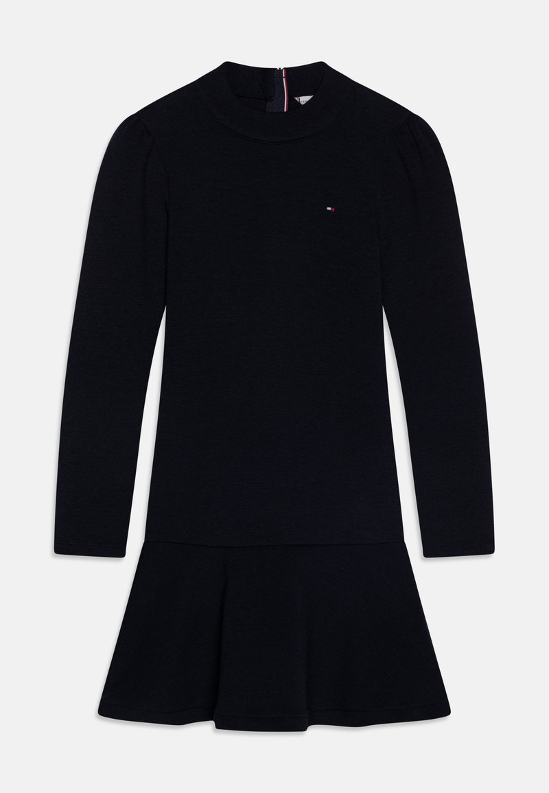 Tommy Hilfiger Punto Dropped Waist Dress Robe De Jour Desert Sky
