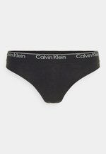 Calvin Klein Underwear THONG - Stringit - black/musta - Zalando.fi