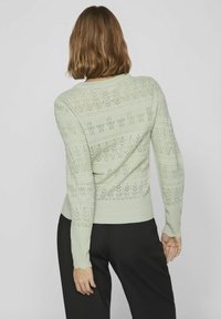 VILA VIEMINA - Pullover - cameo green/vert clair - ZALANDO.FR