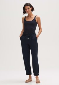 OPUS INA - Top - coal blue/blau - Zalando