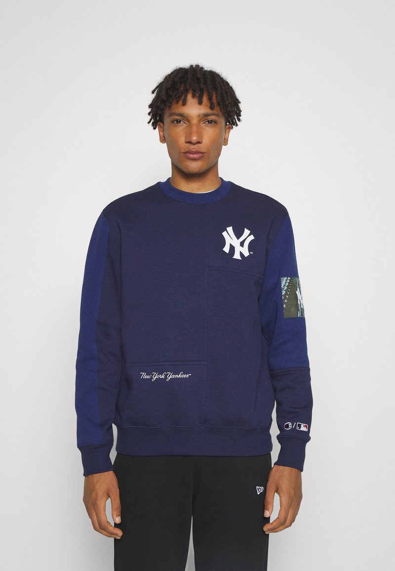 Champion MLB NEW YORK YANKEES CREWNECK - Klubbklær - dark blue/mørkeblå ...