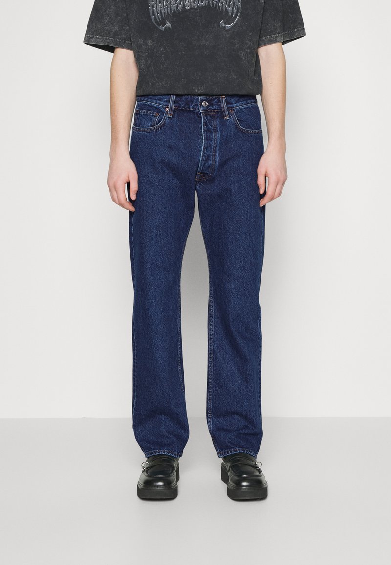 Wood Wood STRAIGHT FIT - Vaqueros rectos - light rinse/blue denim ...
