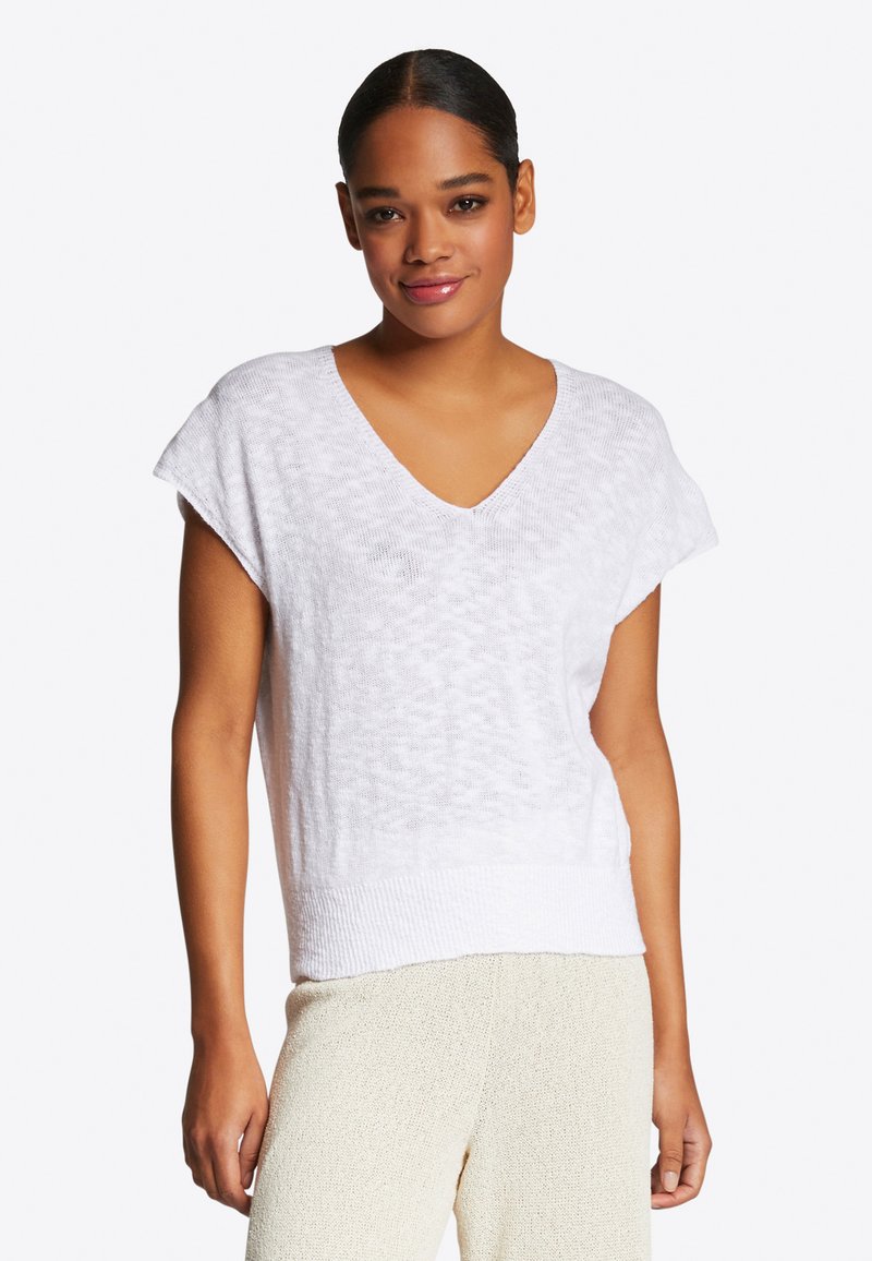 Rich & Royal Basic T-shirt - pearl white/white - Zalando.ie