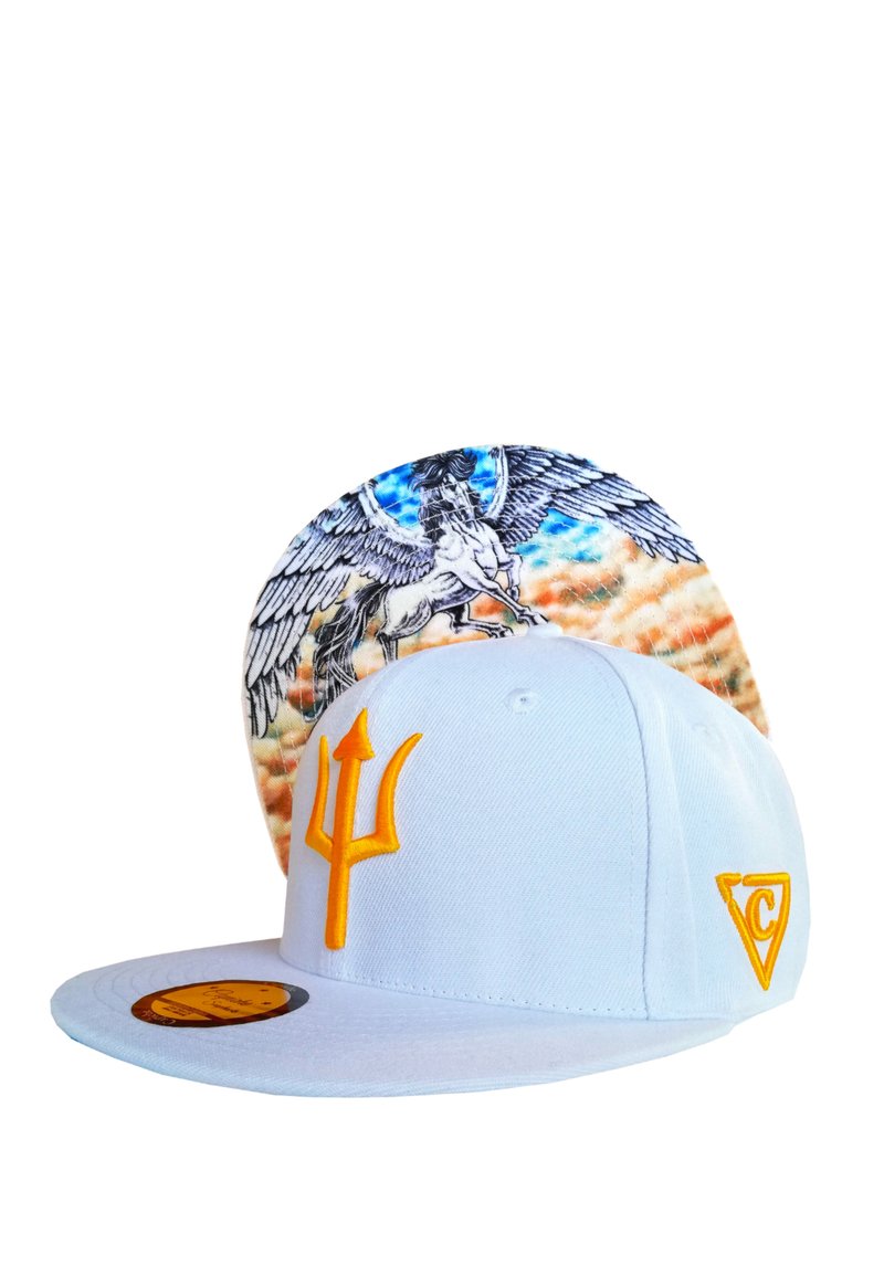 Capiche SNAPBACK BASEBALL-ONE SIZE - Cap - white gold white/weiß - Zalando
