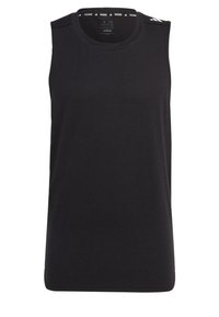 adidas Performance D4T STRENGTH TANK - Top - black/schwarz - Zalando.at