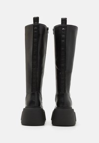 Buffalo VICIOUS LACE UP - High Heel Stiefel - black/schwarz - Zalando.de