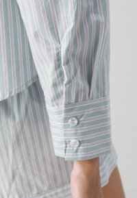 Hunkemöller JACKET STRIPE - Nachtwäsche Shirt - green/grün - Zalando.ch