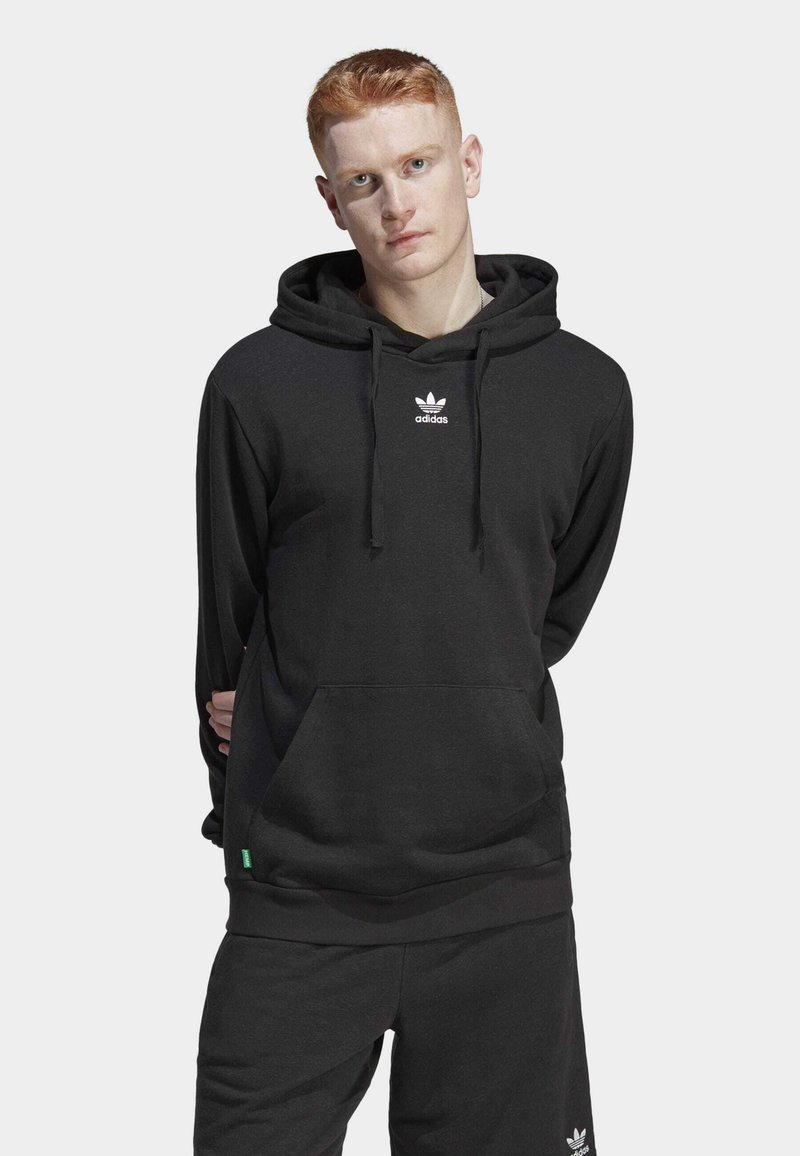 adidas Originals ESSENTIALS - Hoodie - black/zwart - Zalando.be