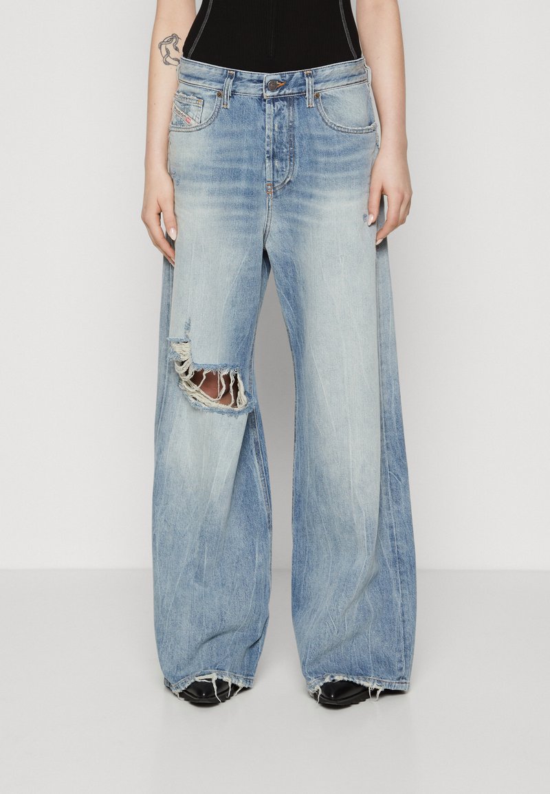 Diesel 1996 D-SIRE - Flared Jeans - 01/blue denim - Zalando.ie