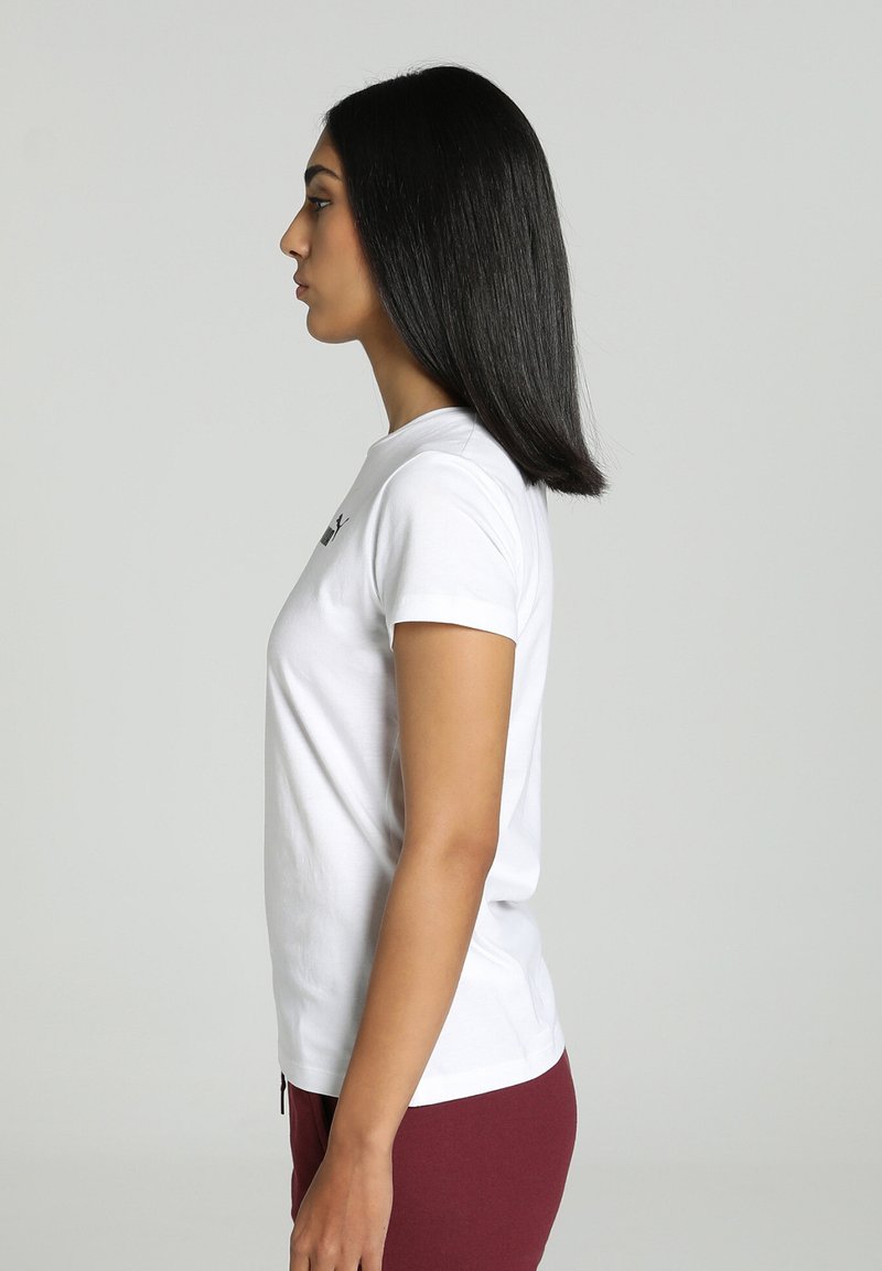 Puma SMALL LOGO TEE - T-Shirt basic - puma white/weiß - Zalando.at