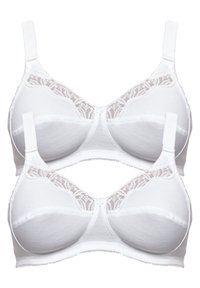 Susa 2 PACK - T-shirt bra - weiss weiss/white - Zalando