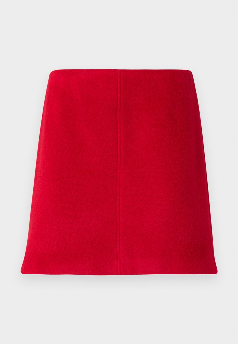 HUGO RAMINE - Minirock - medium red/rot - Zalando