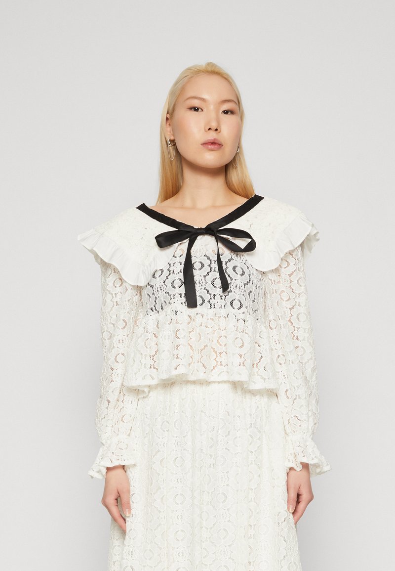 Sister Jane VANILLA BOW - Blouse - white/wit - Zalando.nl