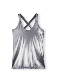 10DAYS SHINY WRAPPER - Top - silver/plateado - Zalando.es